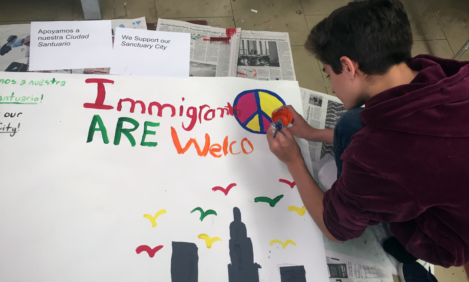 Art and Activism in the Middle School - Brooklyn Friends School